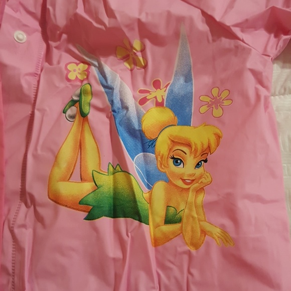 thinkball | Jackets & Coats | Tinker Bell Rain Coat Size L | Poshmark
